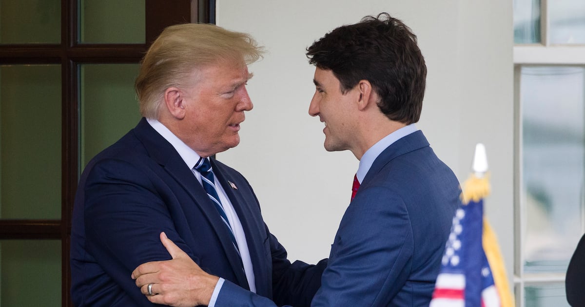 Trump Suggests To Justin Trudeau That Canada Become The 51st State Of